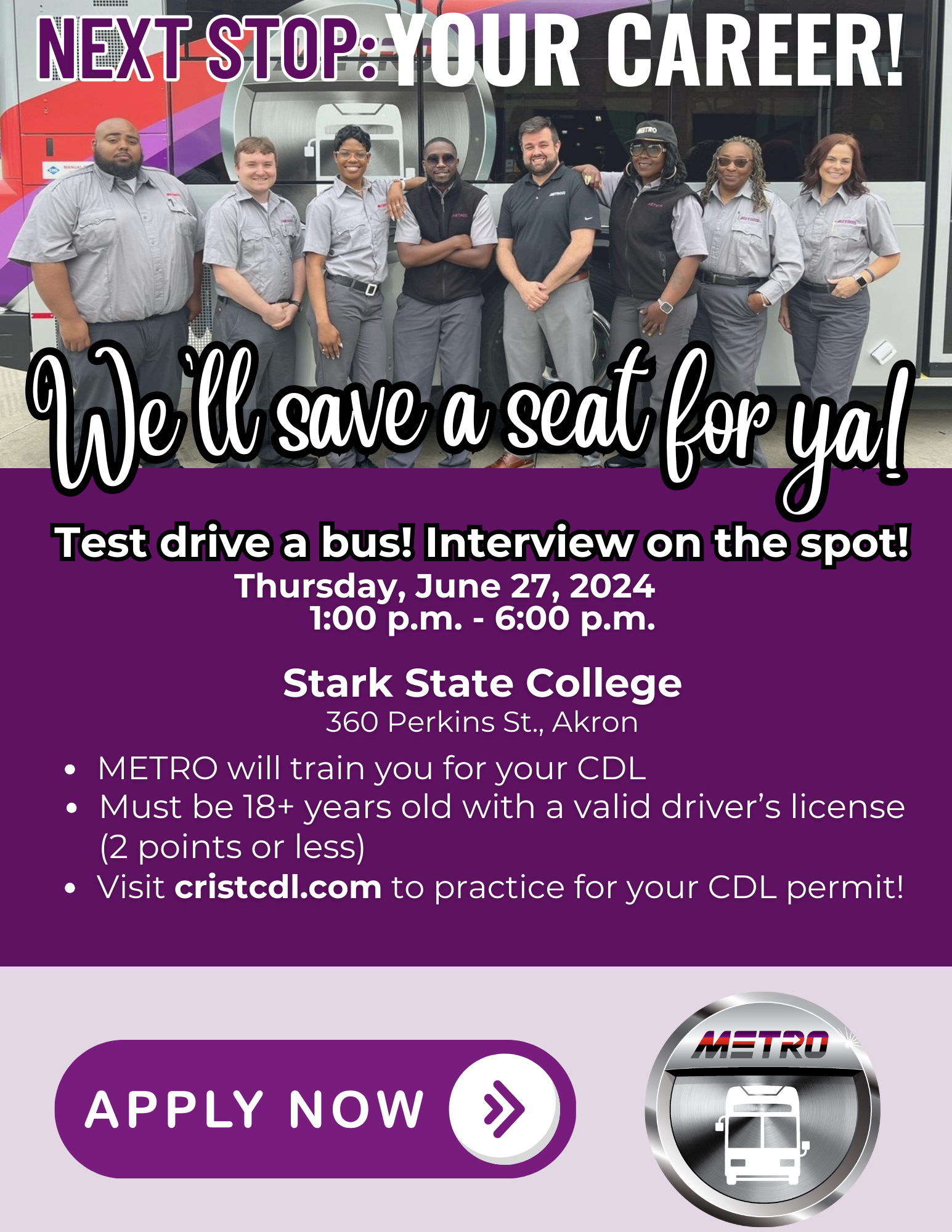 METRO Careers - Akron Metro